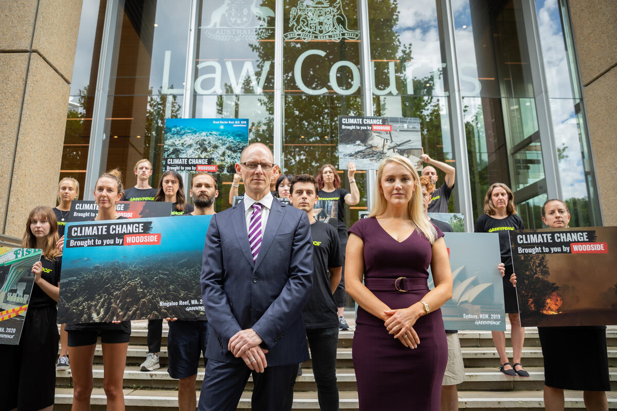 Greenpeace Australia Pacific Takes Woodside To Court Alleging ...