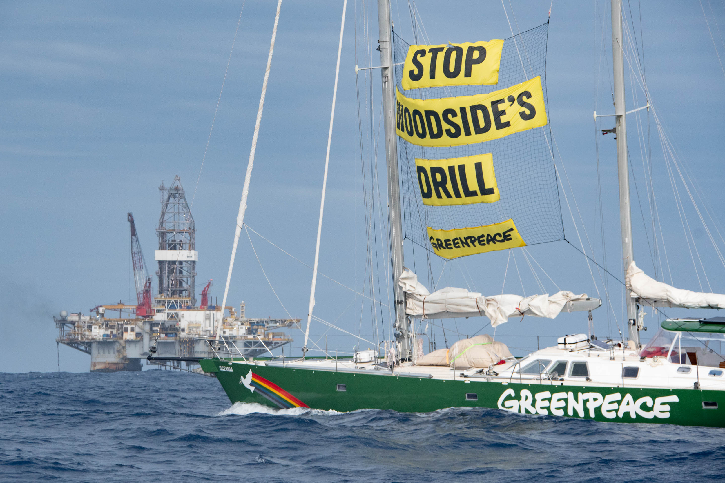 We witnessed Woodside drilling its Burrup Hub - Greenpeace Australia ...